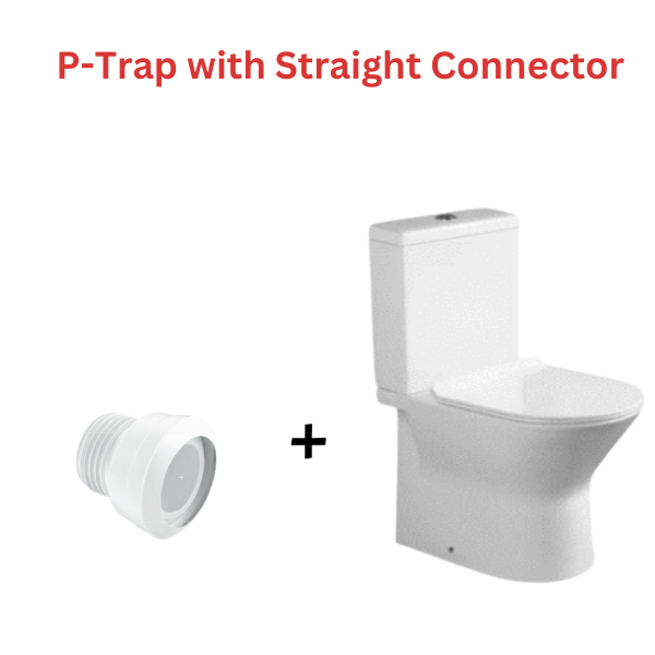 Multi Outlet Offset Close Coupled WC Water Closet P-Trap & P to S Trap ...