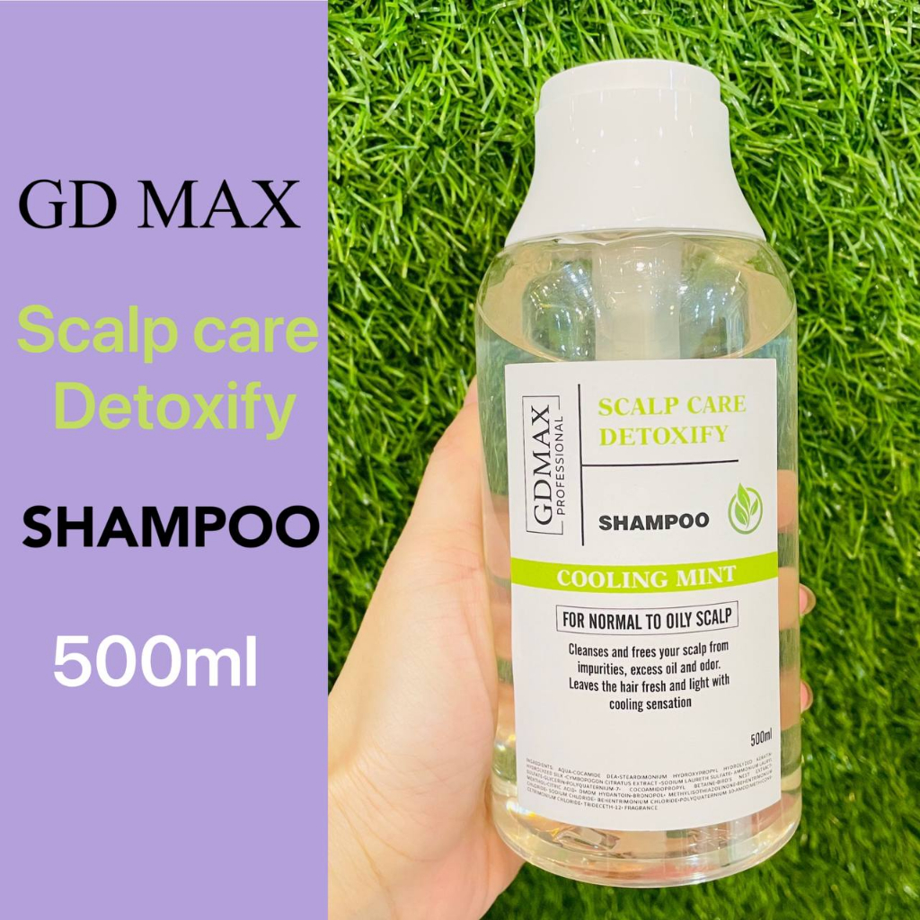 GD Max Scalp Care Detoxify Shampoo ( Cooling Mint ) | Shopee Malaysia