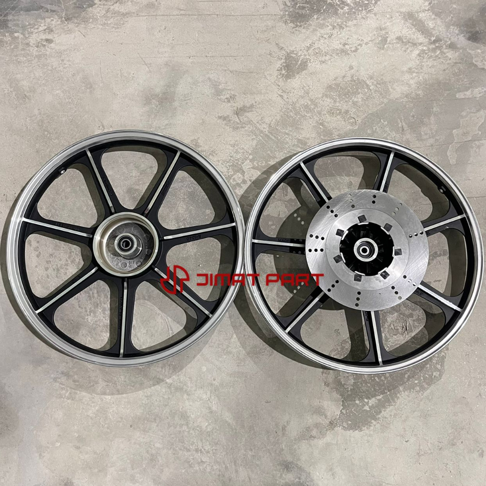 18 INCH SPORT RIM GTO 7L TK1 7L KOTAK KAWASAKI SIAP DISC DEPAN TUJUH ...