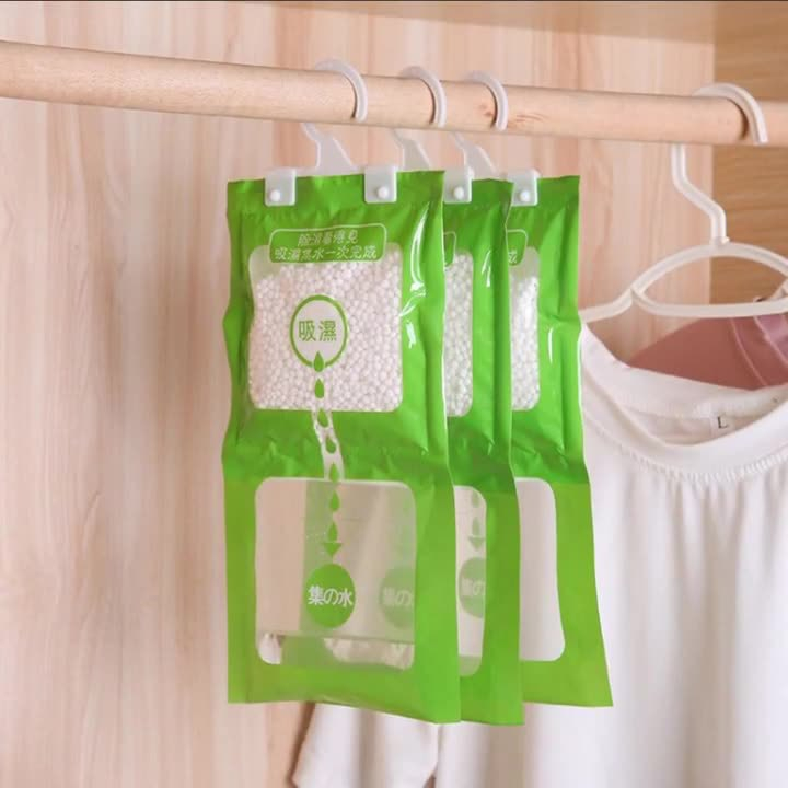 100g Indoor Closet Wardrobe Desiccant Hanging Moisture Absorber