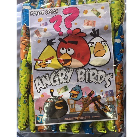 10 Packs Angry Bird Surprise Snack + Toy (LOCAL READY STOCKS) | Shopee ...