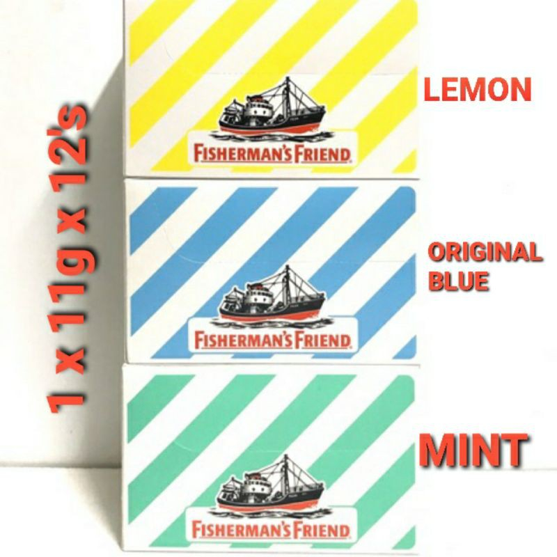 Fisherman's Friend Candy 11g x12's - Original / Lemon / Mint | Shopee ...