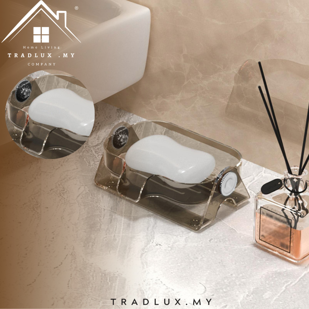 Tradlux Bekas Sabun Soap Box Storage Box Draining Rack Bathroom Soap ...