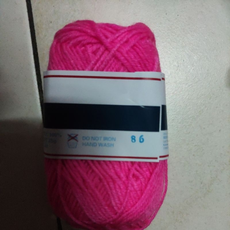 Minlon More Benang Kait Knitting Yarn 24+-g (20pcs) | Shopee Malaysia