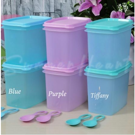 Tupperware Limited Edition Shelf Saver 840ml (Clear Window) With Spoon ...