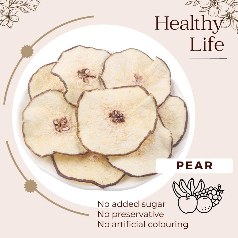 Dried snow pear slice | 雪梨干 | Shopee Malaysia