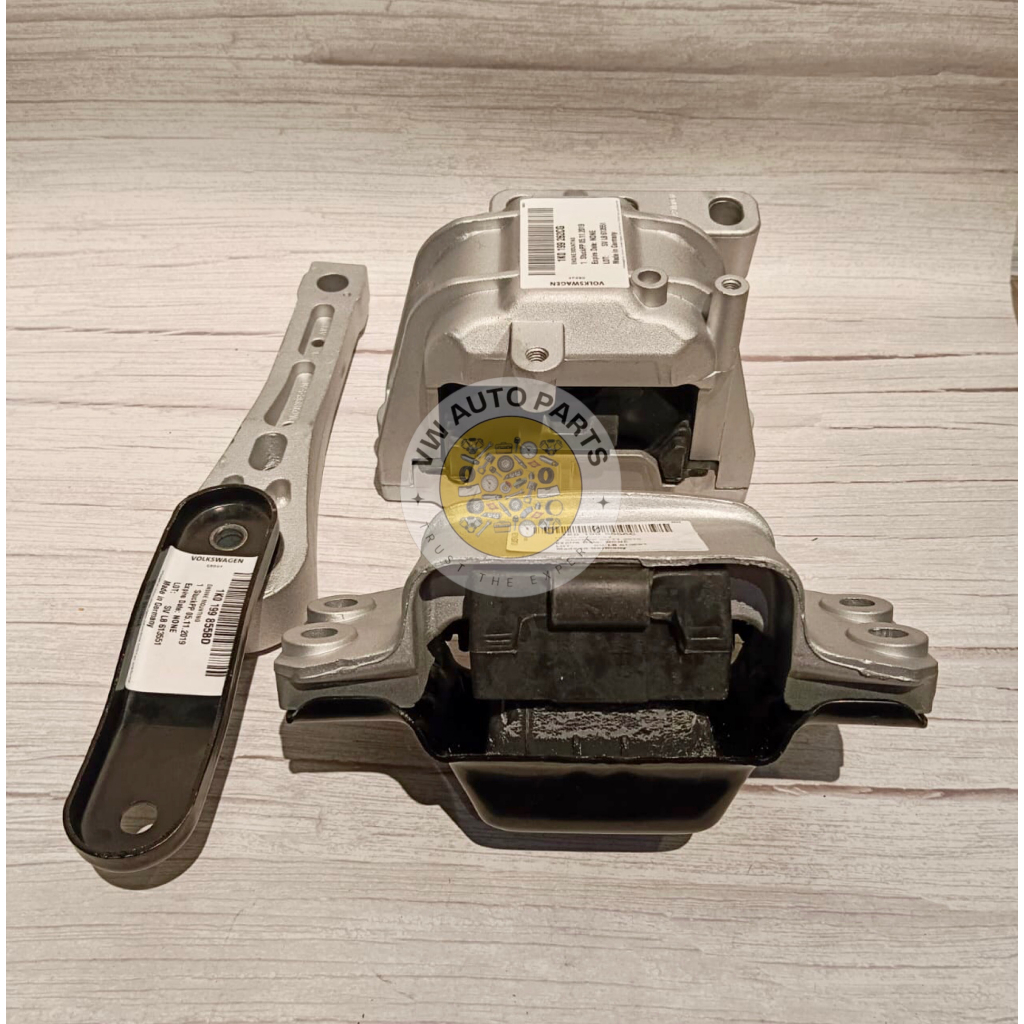 ( 100% ORIGINAL ) ENGINE MOUNTING SET FOR VW GOLF MK6 1.4 TOURAN 1.4 ...
