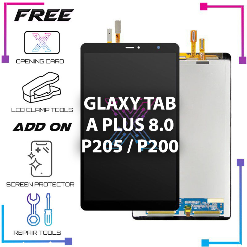 LCD SCREEN DISPLAY FOR SAMSUNG P200 WIFI TAB A PLUS 8.0 WITH S PEN ...