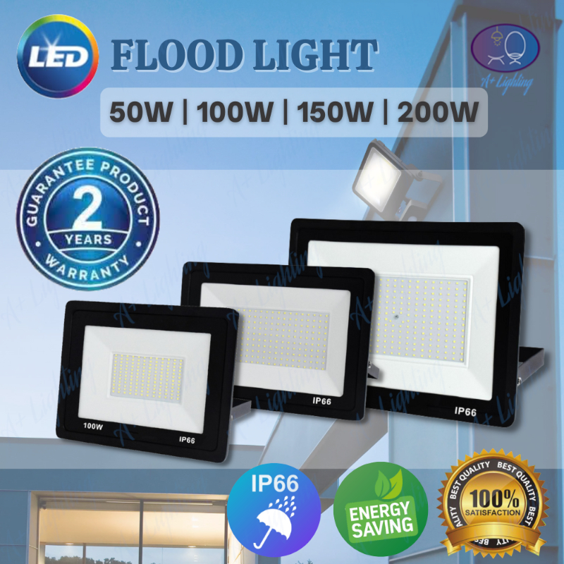 [High Quality] LED SPOTLIGHT 50W 100W 150W 200W FLOODLIGHT OUTDOOR ...