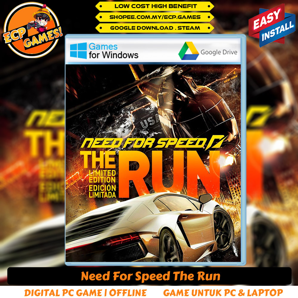 Need For Speed The Run / PC / Game / Offline / Digital Download / Dlc / Ecpgames | Shopee Malaysia