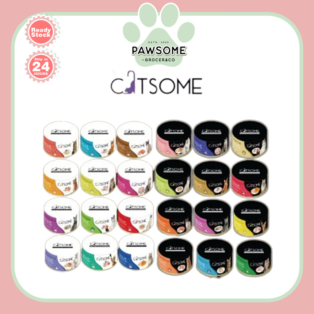 CATSOME Grain Free & White Meal Selection Wet Canned Food In Gravy ...