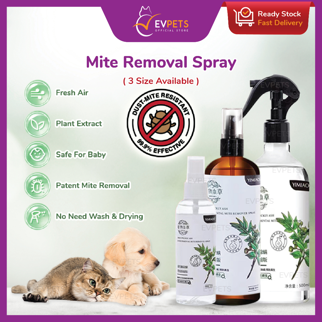 Pet Mite Removal Spray Dust Removal Remover Mite Spray Bed Mite Removal ...