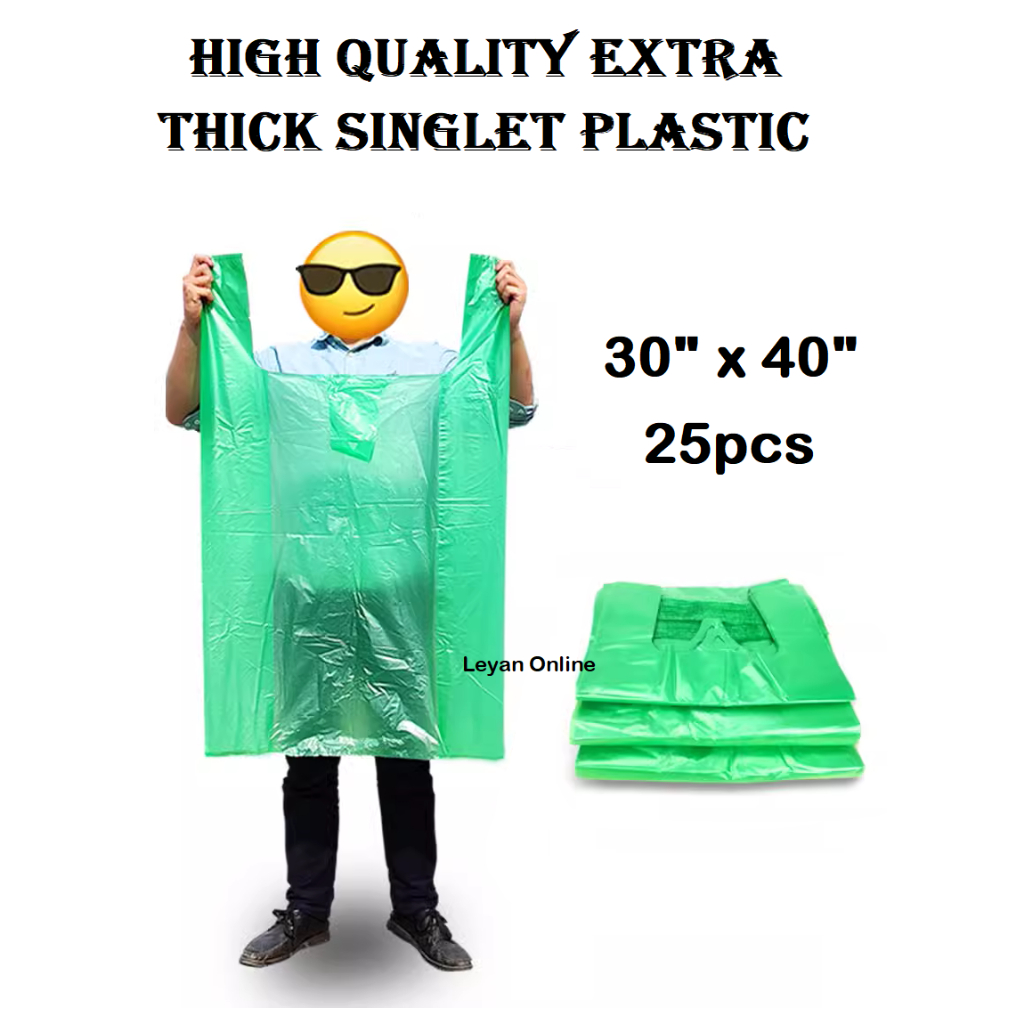 30”x40” Wholesale High Quality Extra Thick Singlet Plastic Large T ...