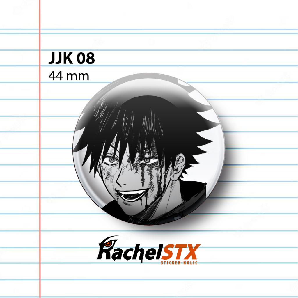 Jujutsu Kaisen button badge anime collection gojo satoru yuji itadori ...
