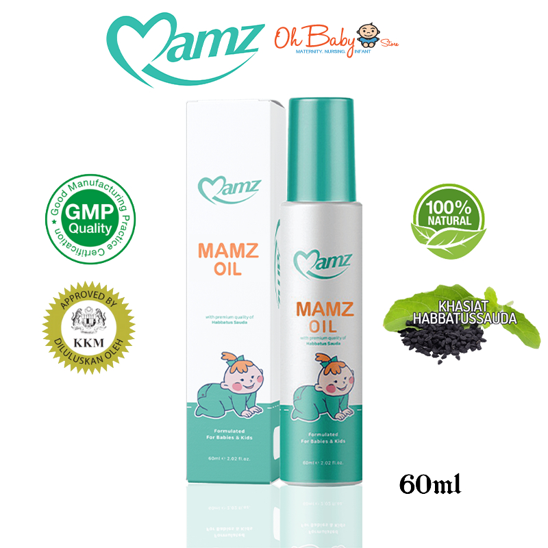 Mamz Baby Oil (60ml) | Shopee Malaysia