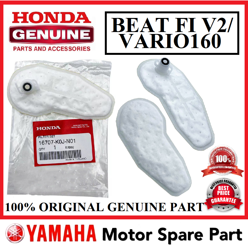 100% ORIGINAL BEAT V2 FI / VARIO160 FUEL FILTER 0 16707-K0J-N01 PUMP ...
