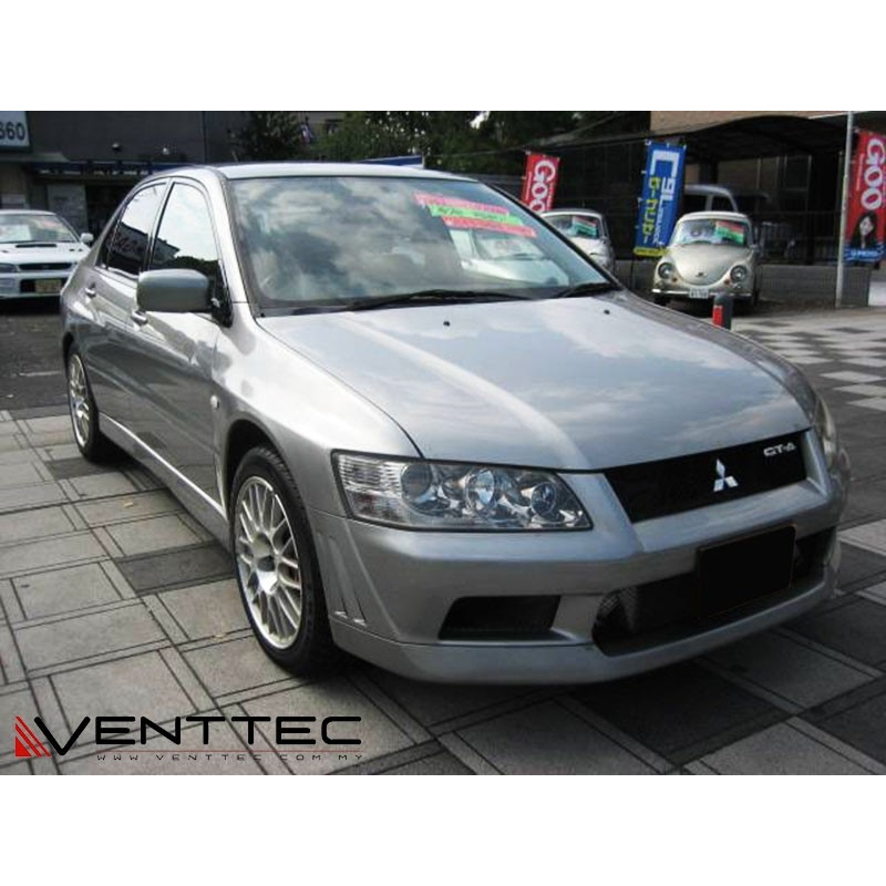 Mitsubishi Evolution 7 2001-2003 Venttec Door Visor / Window Vent Visor ...