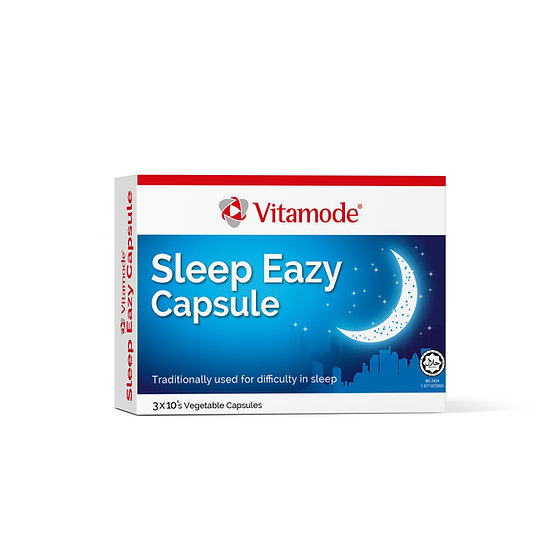 VITAMODE SLEEP EASY CAPSULE - 3x10's VEGETABLE CAPSULES | Shopee Malaysia