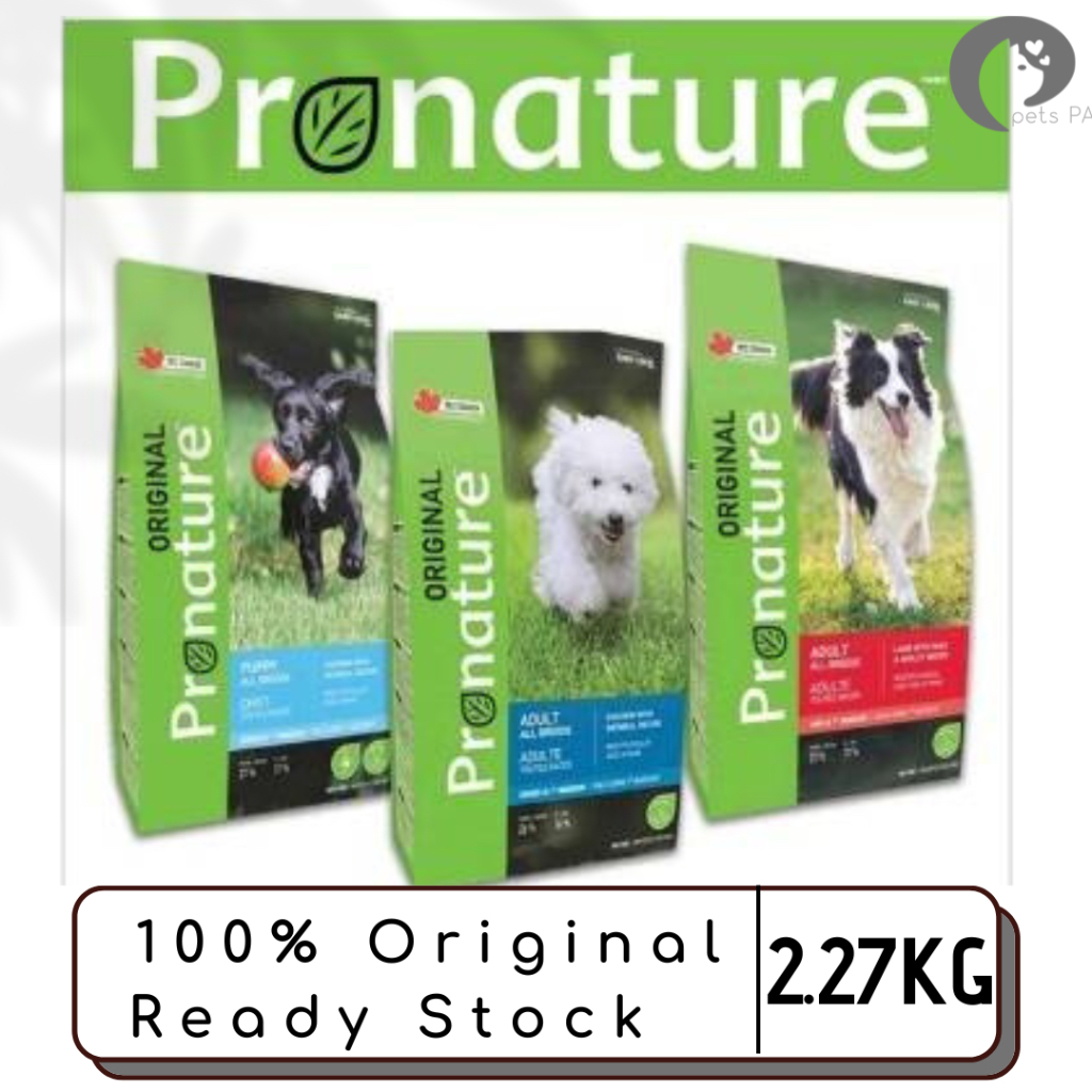 Pronature Original Dog Food | Adult & Puppy All Breeds | Lamb with Peas ...