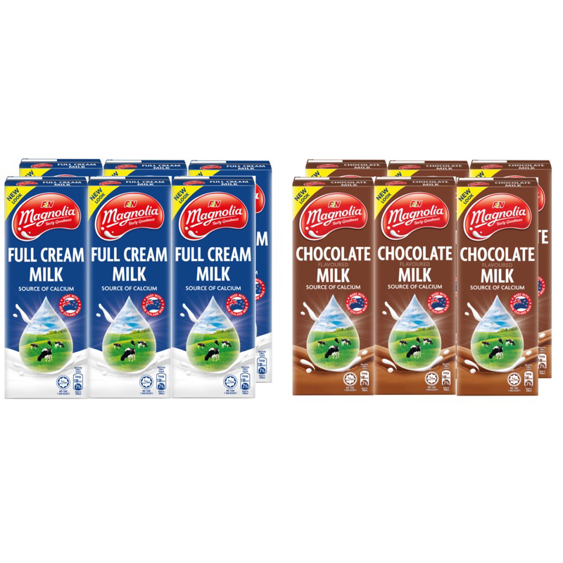 Magnolia UHT Chocolate / Full Cream Milk (6 x 200ml) | Shopee Malaysia