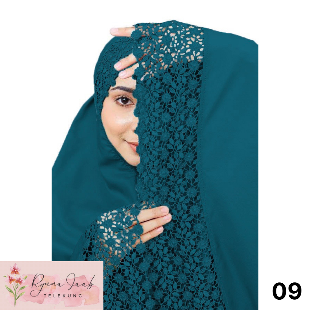 🔥HOT SALE🔥 TELEKUNG LACE BUNGA / TELEKUNG TRAVEL SEJUK [COTTON VISCOSE ...