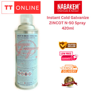 NABAKEM Zincot N-50 Instant Cold Galvanize Spray 420ml Spray Anti Karat ...