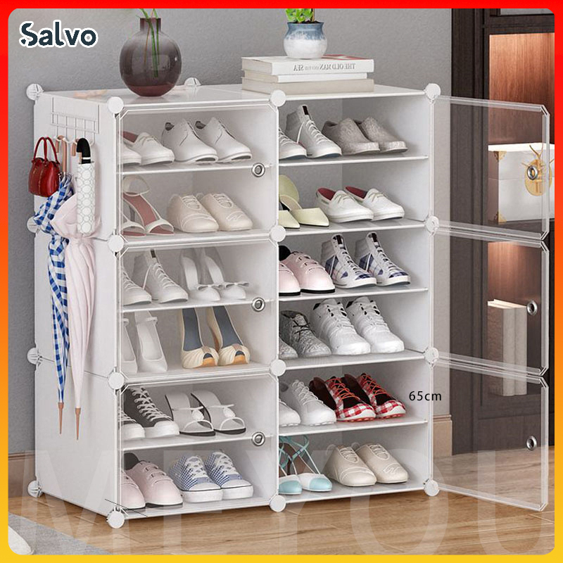 Shoe Rack Cabinet With Door Shoe Box Rak Kasut Bertutup Shoe Cabinet ...