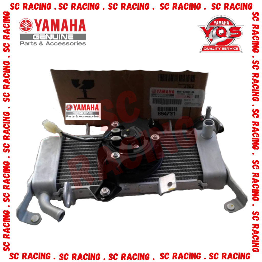 RADIATOR YAMAHA R15 WITH FAN BLOWER ASSY [100% ORGINAL YAMAHA] | Shopee ...