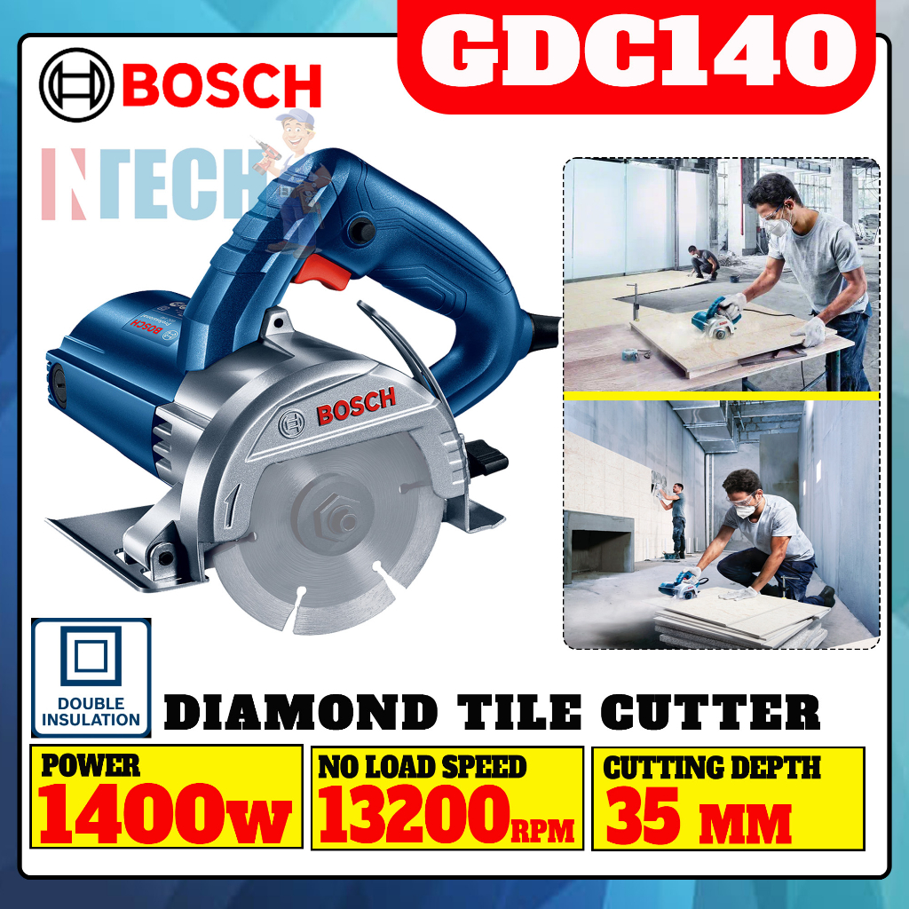 BOSCH GDC140 MARBLE SAW / CUTTER | Shopee Malaysia