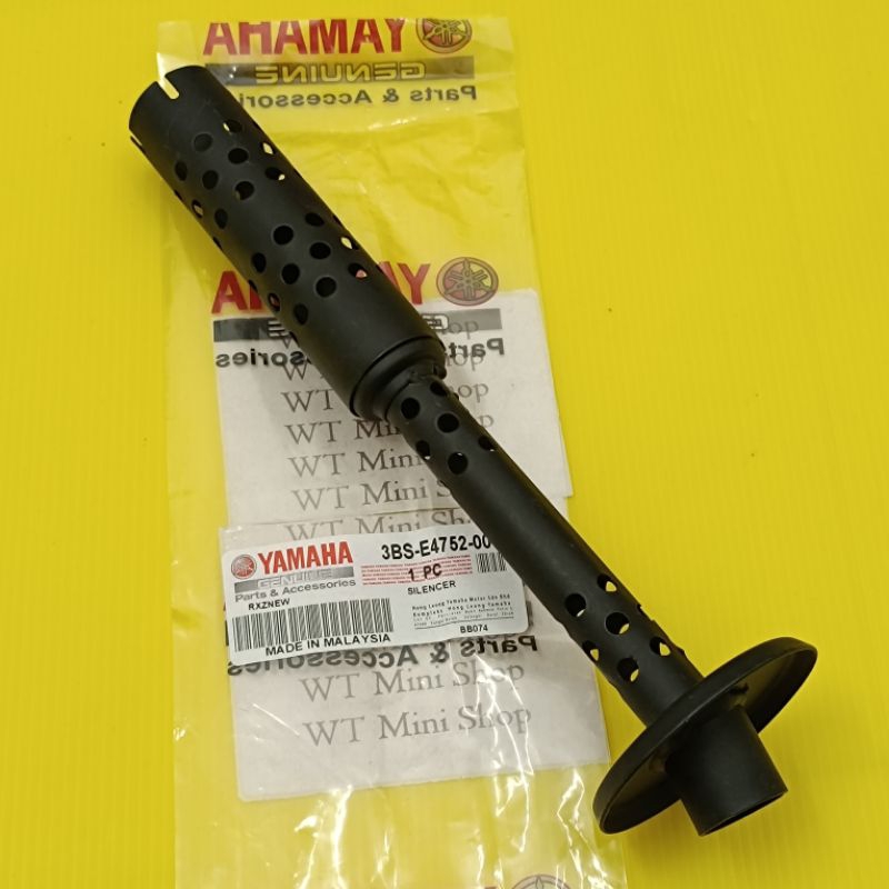 YAMAHA RXZ RXZ135 EXHAUST MUFFLER SILENCER STANDARD ORIGINAL THAI ...