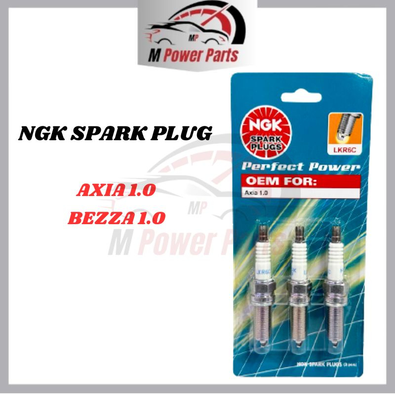 NGK LKR6C Spark Plug Bezza Axia 1.0cc NGK Spark Plug | Shopee Malaysia