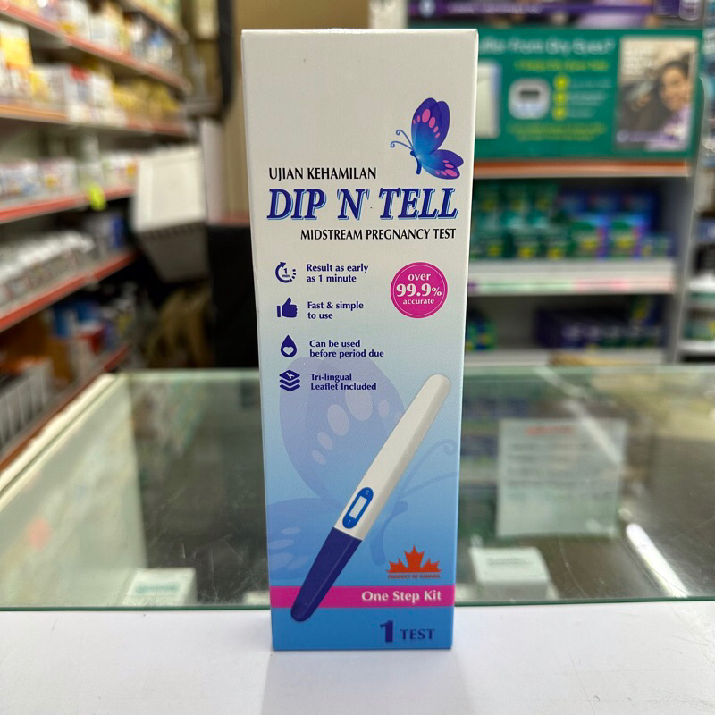 (GOODLIFE) - DIP N TELL MIDSTREAM PREGNANCY TEST - 1S | Shopee Malaysia