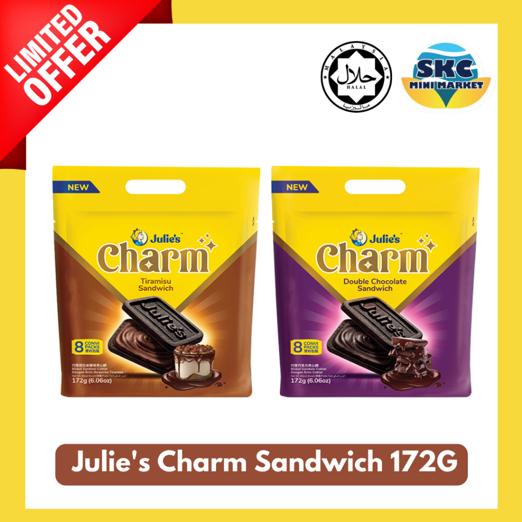 (SKCMM) Julie's Charm Sandwich 172g / Biskut Julie's Charm Sandwich ...