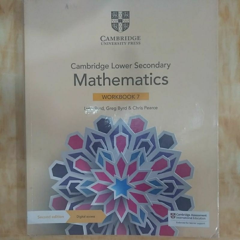 (USED) Cambridge Lower Secondary Mathematics Workbook 7 ISBN ...