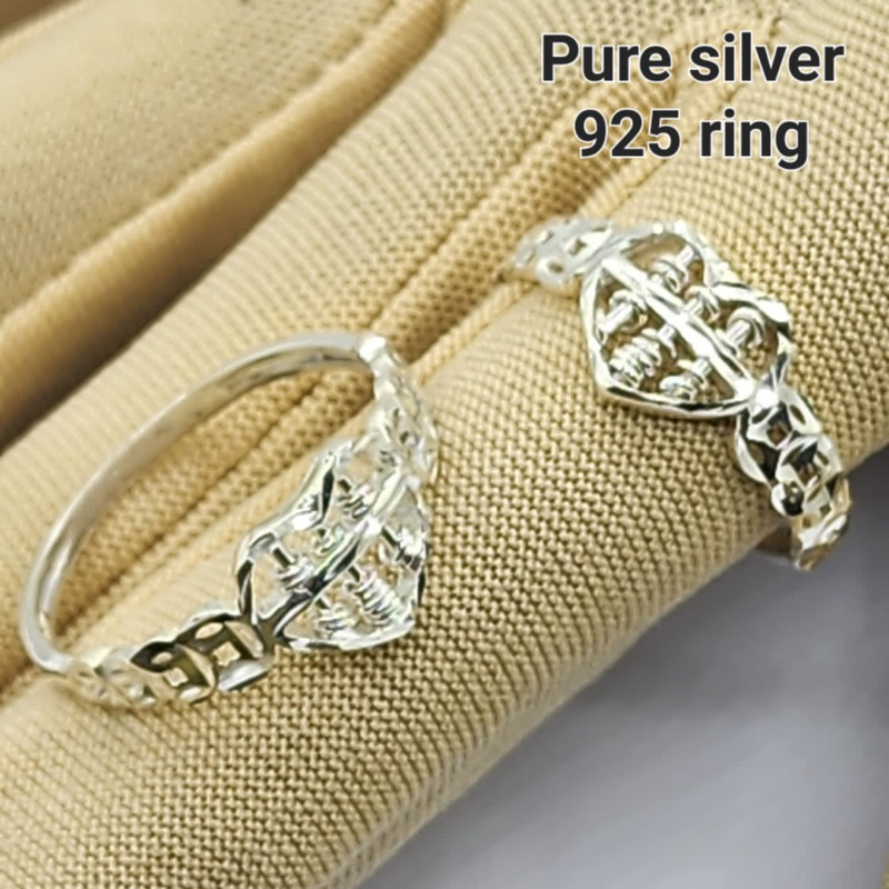 (R605)Ready stock pure silver925 abacus ring for women(cincin perempuan Perak 925) | Shopee Malaysia