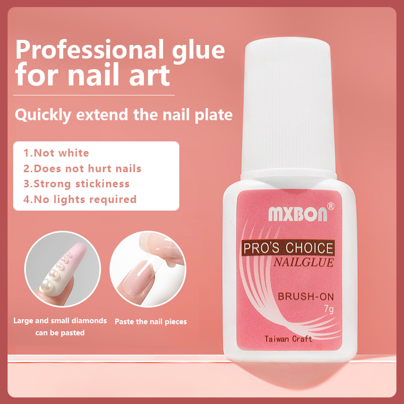 Mxbon Nail Glue Fake Nail Adhesive False Tips Bond Fast Drying ...