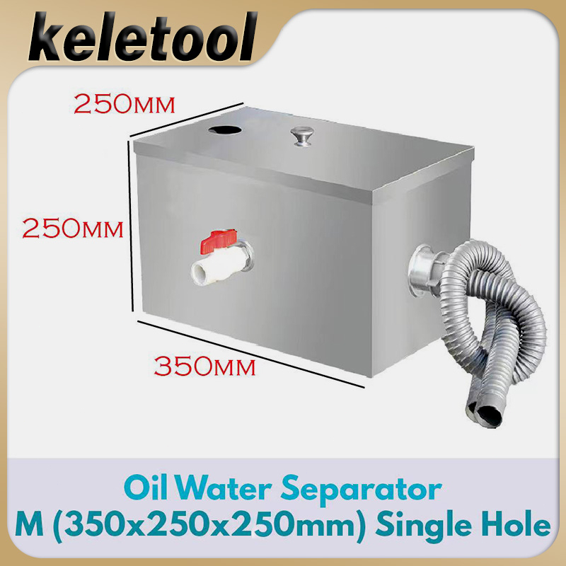 Stainless steel grease trap kitchen oil trap grease trap penapis minyak ...