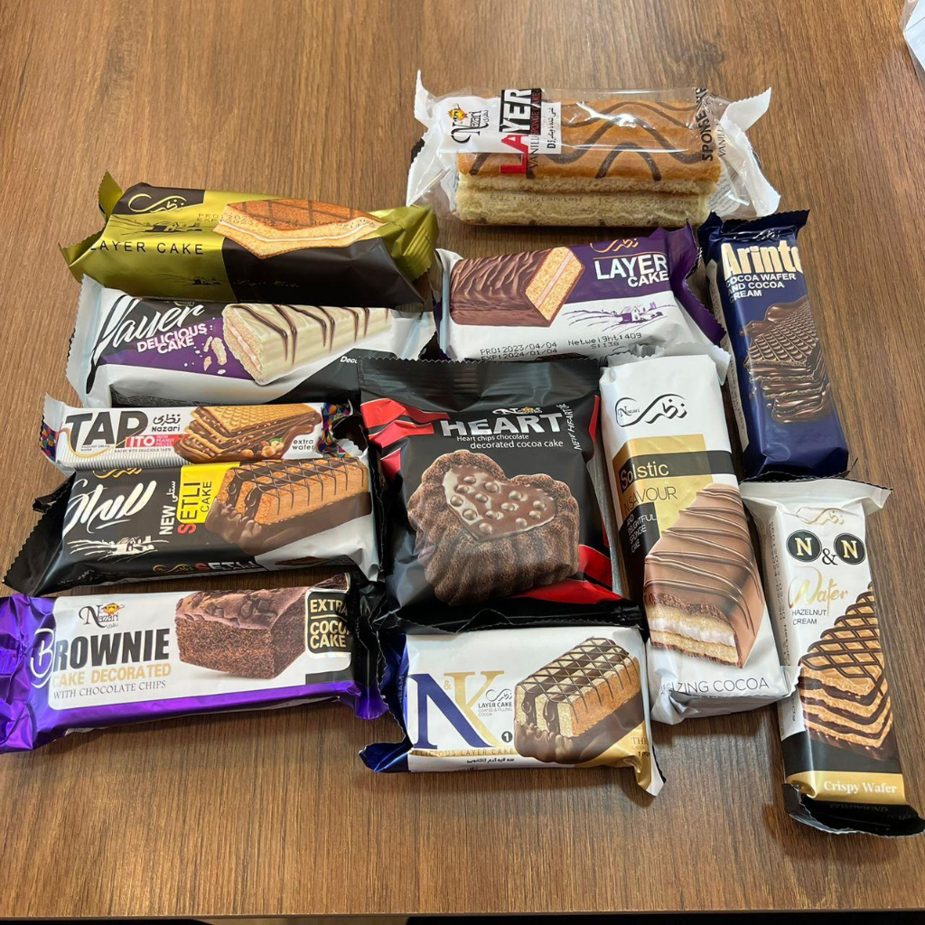 MIX FLAVOURS ARAB LAYER CAKE AND WAFER | Shopee Malaysia