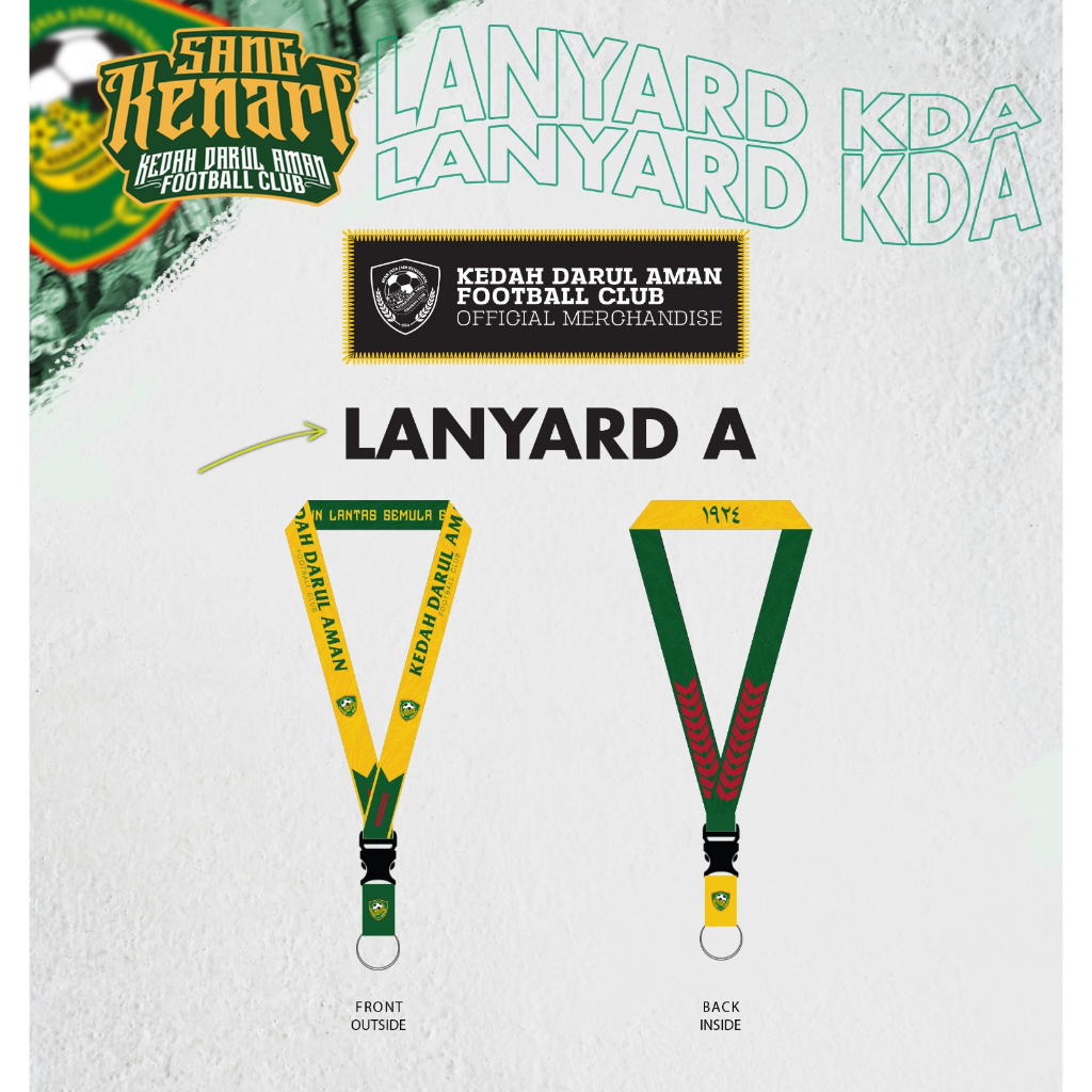 KDA FC LANYARD EDISI 2023 | Shopee Malaysia