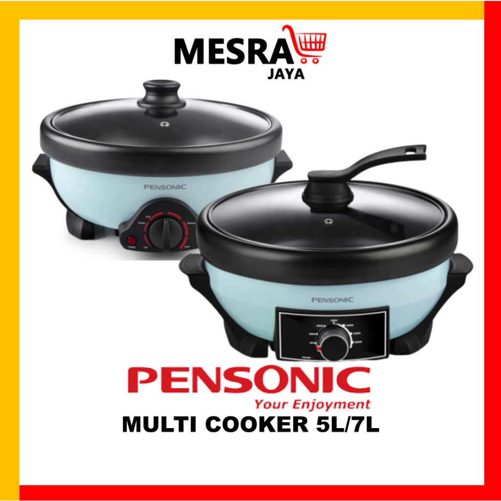 PENSONIC MULTI COOKER PMC1502 5L / PMC1702 7L PERIUK PELBAGAI GUNA ...