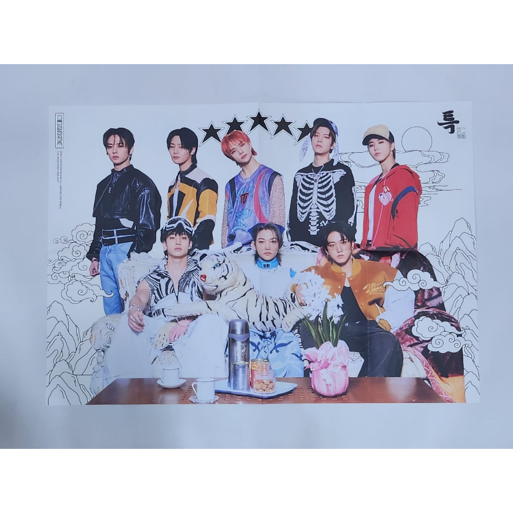 Stray Kids 5 Star Poster Official Rare Collectibles (Free Gift Included ...