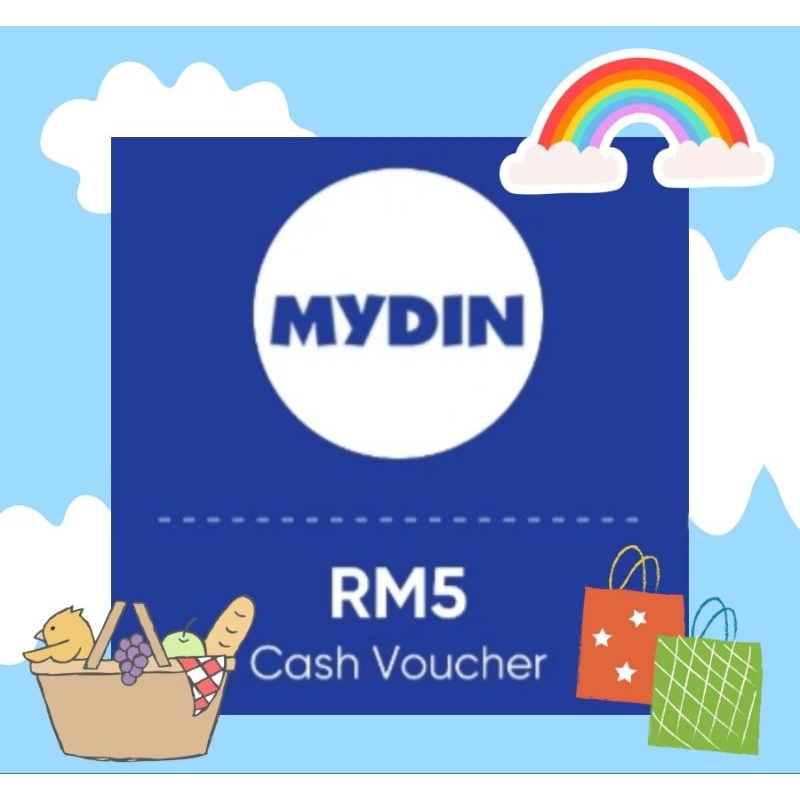 MYDIN RM5 Cash E-Voucher | Shopee Malaysia