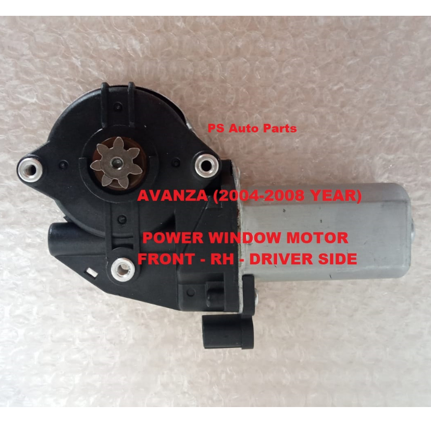 Toyota Avanza 2004 - 2008 Years Front Power Window Motor Power Window ...