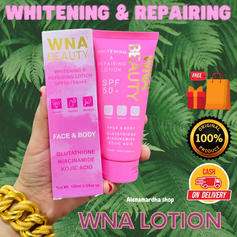 ORIGINAL WNA BEAUTY WHITENING & REPAIRING LOTION SPF50 / PA ...