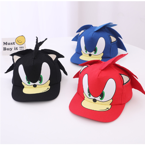 GLCF💖2-8 Years Old💖Baby Cotton Hat Sonic Cap Design,Baby Hat,Baby Topi ...