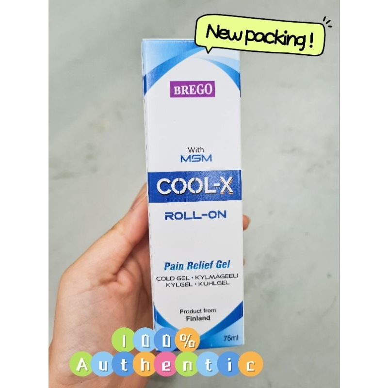 Cool-X roll on cold gel 🔥 muscle sore pain 🔥 Gout flare Bruises ...