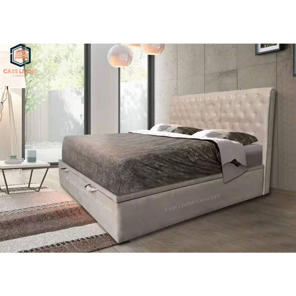 (FREE INSTALLATION+FREE DELIVERY) Hydraulic Pump Queen / King size Bed ...