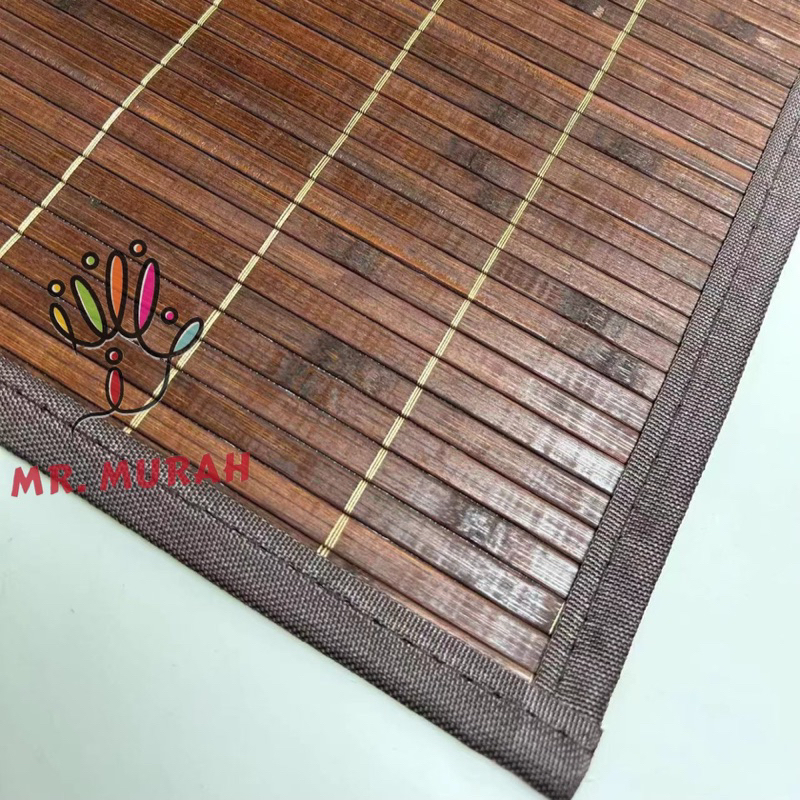 Tikar Buluh - 11mm | 5mm Bamboo 1+1 | Floor Mat | Bamboo Mat | Rattan ...
