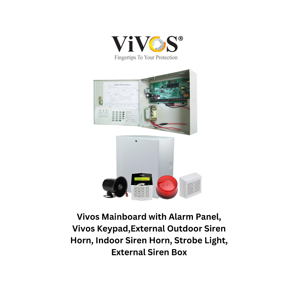 VIVOS 10 Zones Alarm Package | Shopee Malaysia