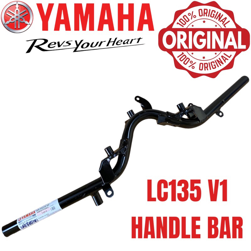 YAMAHA LC135 V1 - V8 4S 5S LC135 FI 100% ORIGINAL HLY HANDLE BAR HANDLE BRACKET STEERING BESI ...